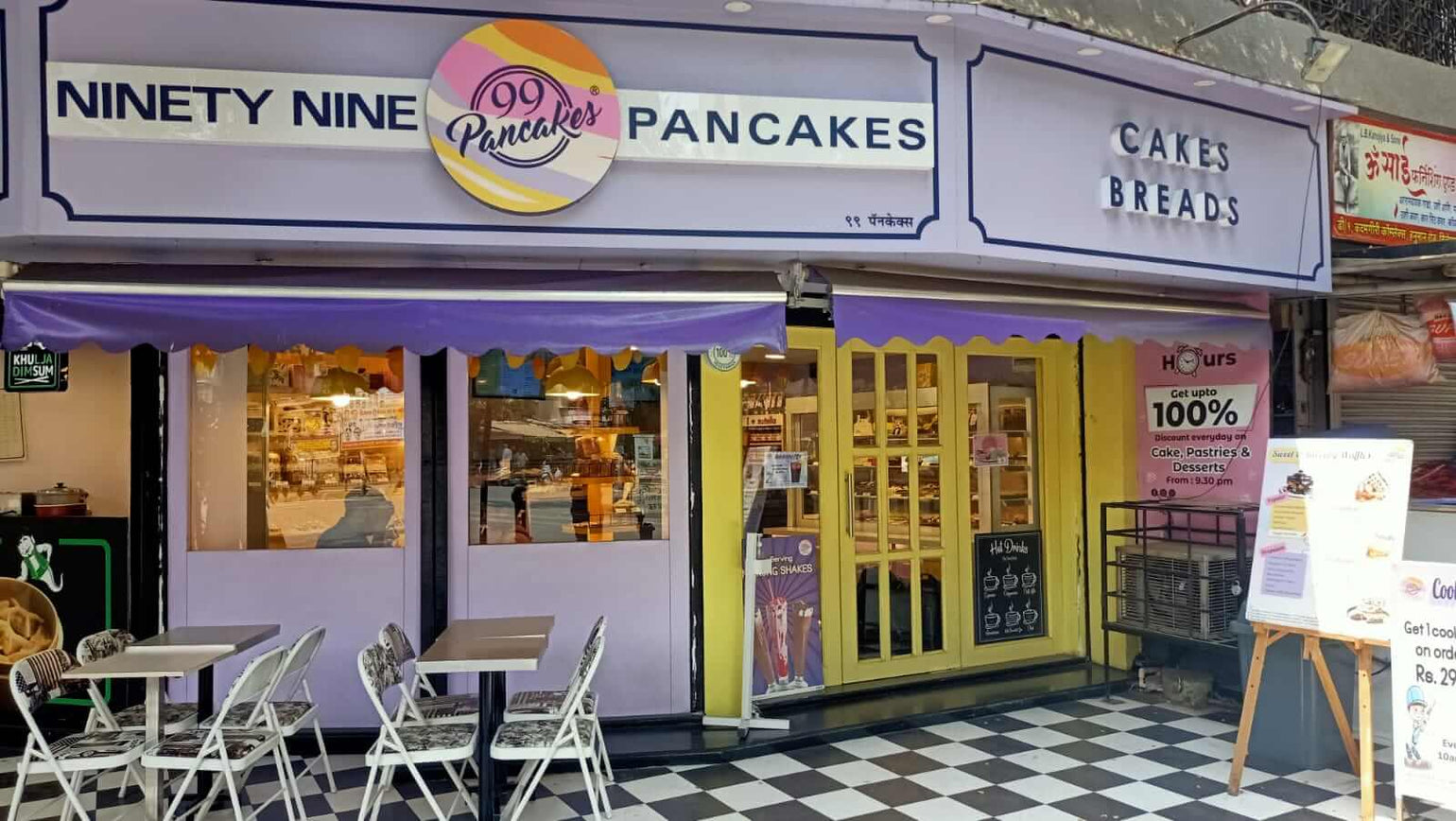 Pancakes Near By - 99Pancakes Location in India – 99 Pancakes