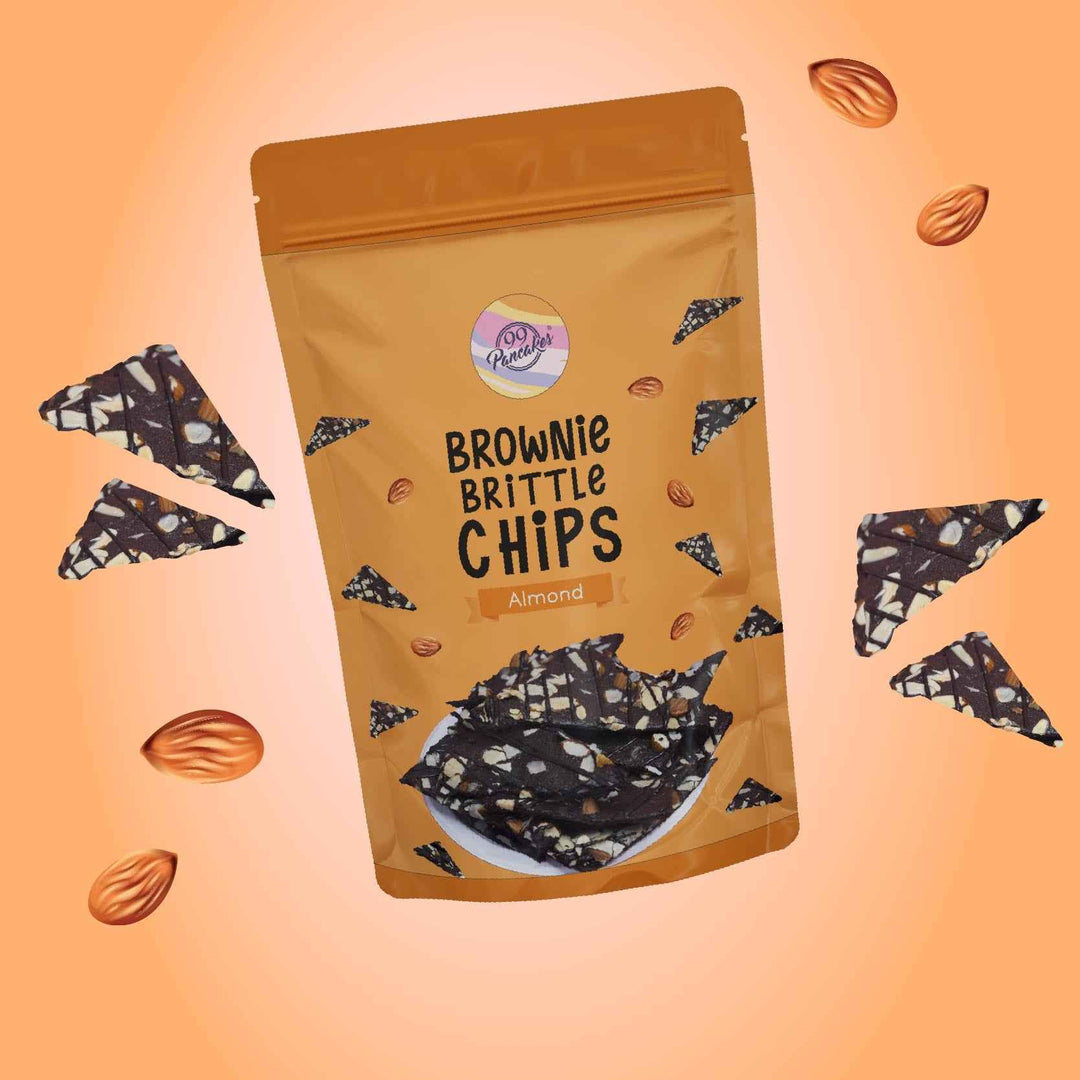 Almond Brownie Brittle Chips Online Just Rs. 110 @99Pancakes – 99 Pancakes