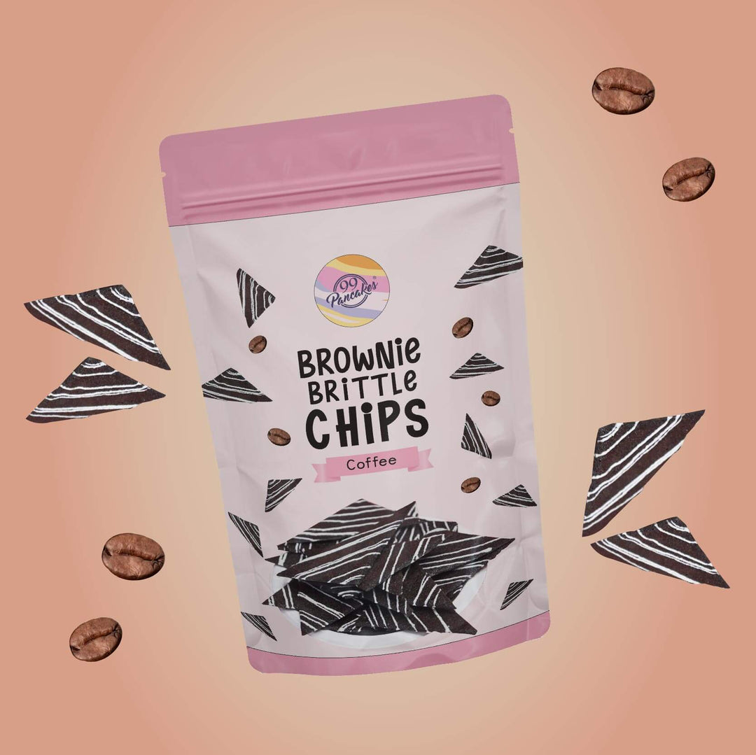 Coffee Flavor Brownie Brittle Chips Just Rs. 110 @99Pancakes – 99 Pancakes